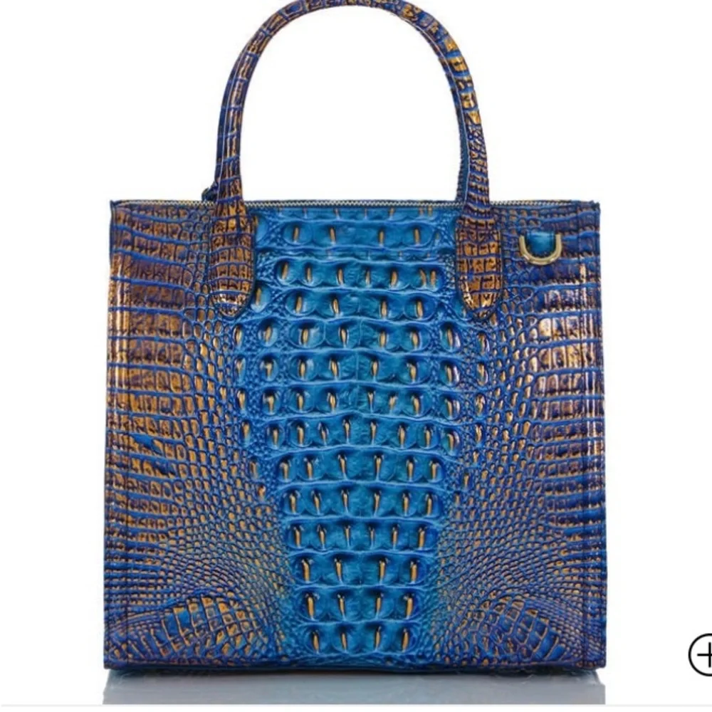 Brahmin | Bags | Brahmin Caroline Deep Azure Melbourne | Poshmark